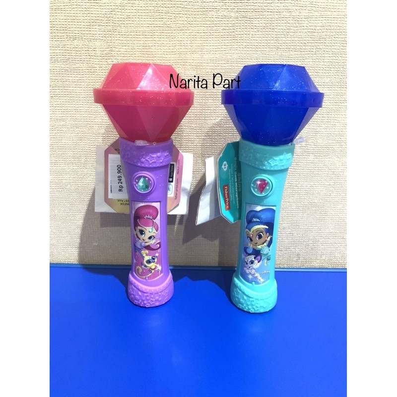 Jual SALE!! Shimmer and Shine ORIGINAL Genie Gem Microphone FISHER ...
