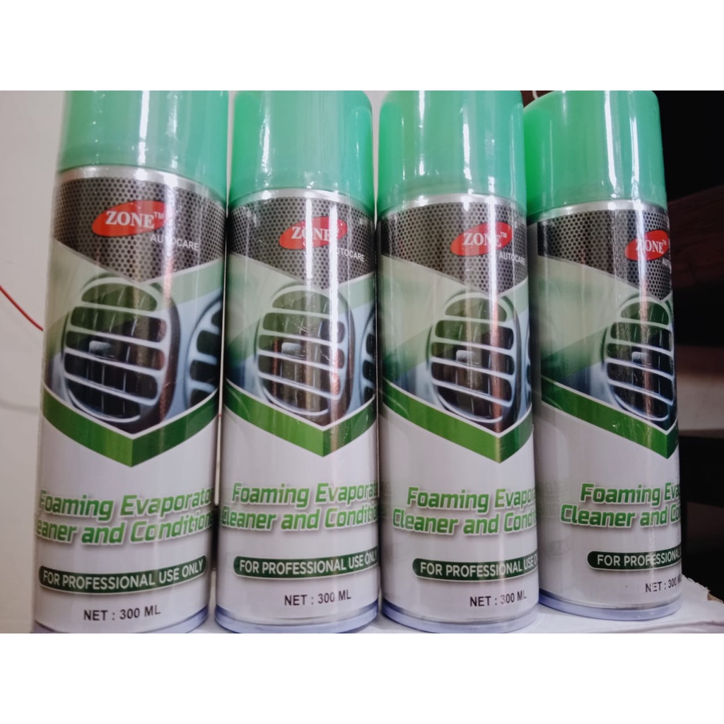 Jual Pembersih AC Mobil ZONE Foaming Evaporator Cleaner Conditioner 300 ...