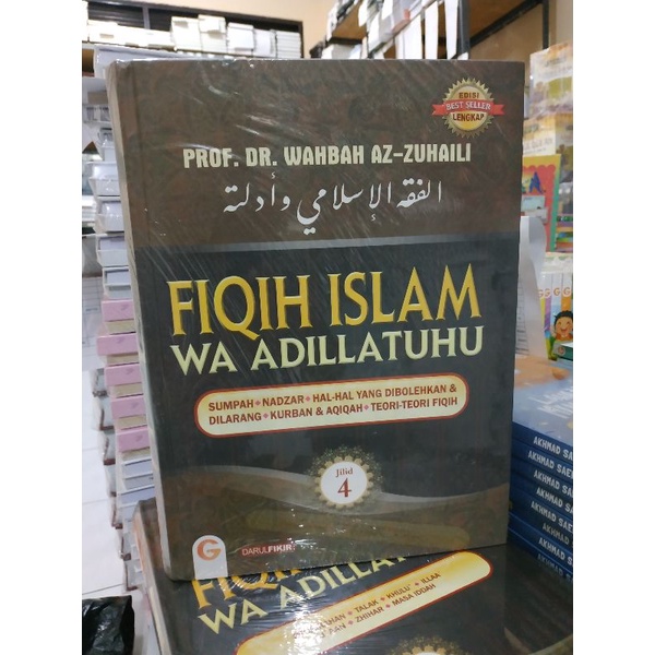 Jual [Original] Buku Fiqih Islam Wa Adillatuhu Jilid 4 by Wahbah Az ...