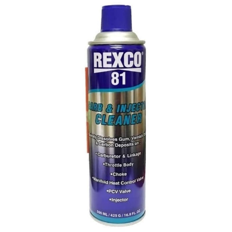 Jual Rexco 81 500ml Carburator Injector Cleaner Pembersih Karburator ...