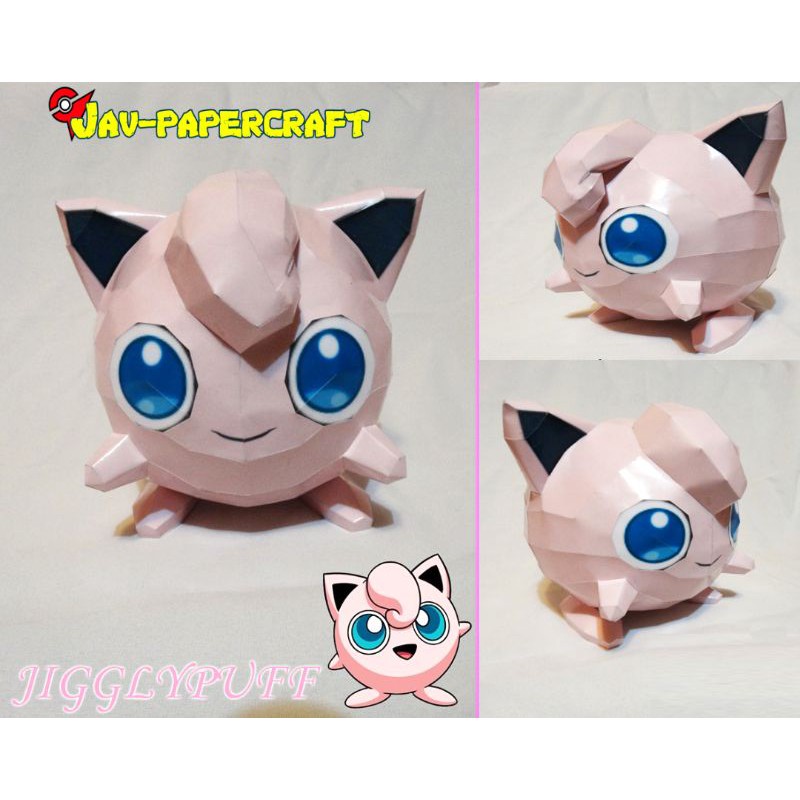 Jual Pokemon Jigglypuff Papercraft | Shopee Indonesia