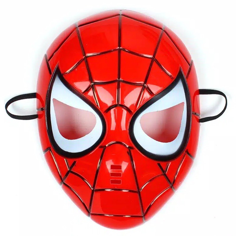 Jual topeng mainan anak-anak/ topeng spidermen/topeng plastik ...