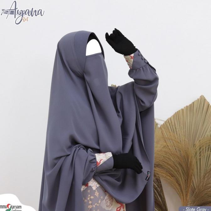 Jual Gamis Ayana Set by Ummu Maryam || READY STOCK || Slate Grey ... Jual Gamis Ayana Set by Ummu Maryam || READY STOCK || Slate Grey ...