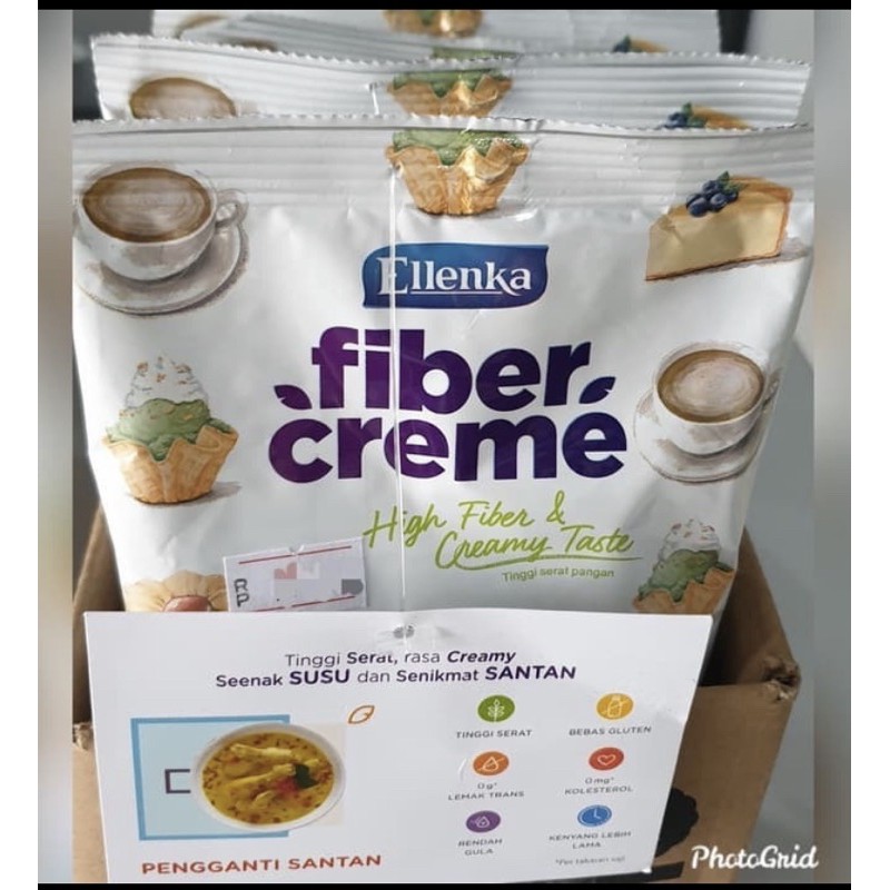 Jual ELLENKA Fiber Creme - SACHET | Shopee Indonesia