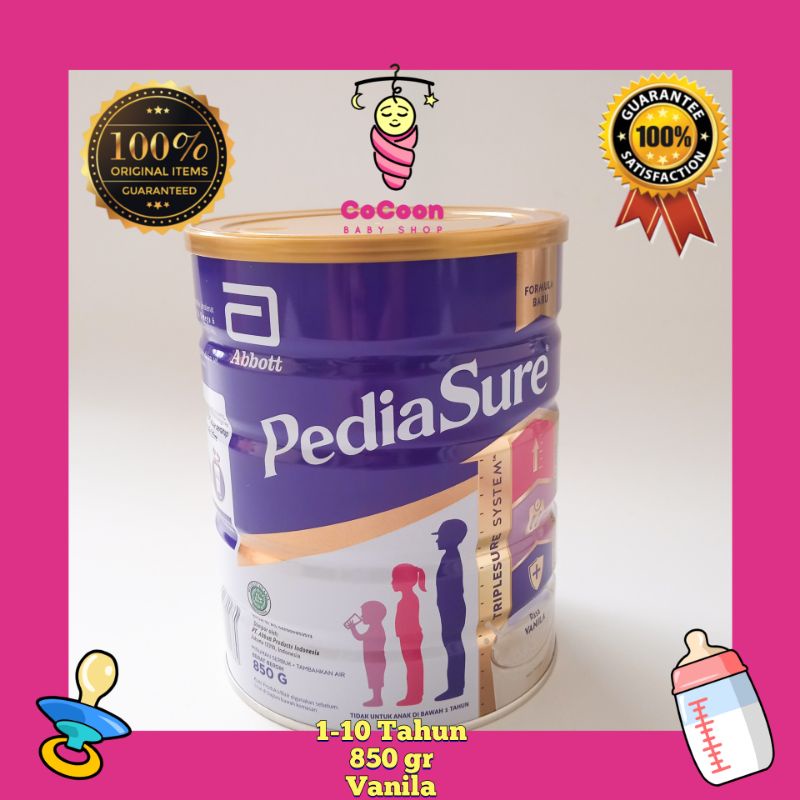 Jual Susu Formula Anak Pediasure Triplesure 1-10 Tahun Vanila 850 gr 850g | Shopee Indonesia