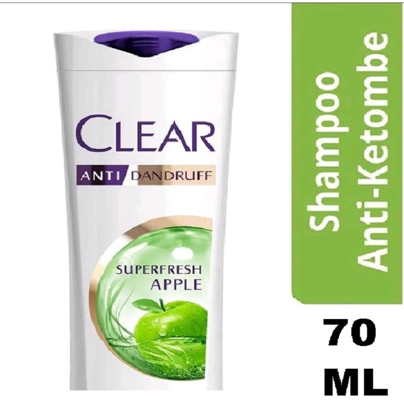 Jual Clear Shampoo SuperFresh Apple 70 ml | Shopee Indonesia