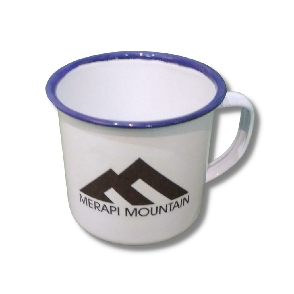Jual Merapi Mountain Enamel Mug Cangkir | Shopee Indonesia