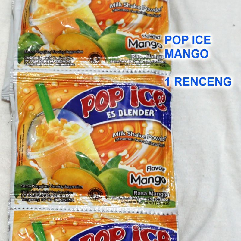 Jual Pop Ice Blender Rasa Mango Mangga 25g | Shopee Indonesia