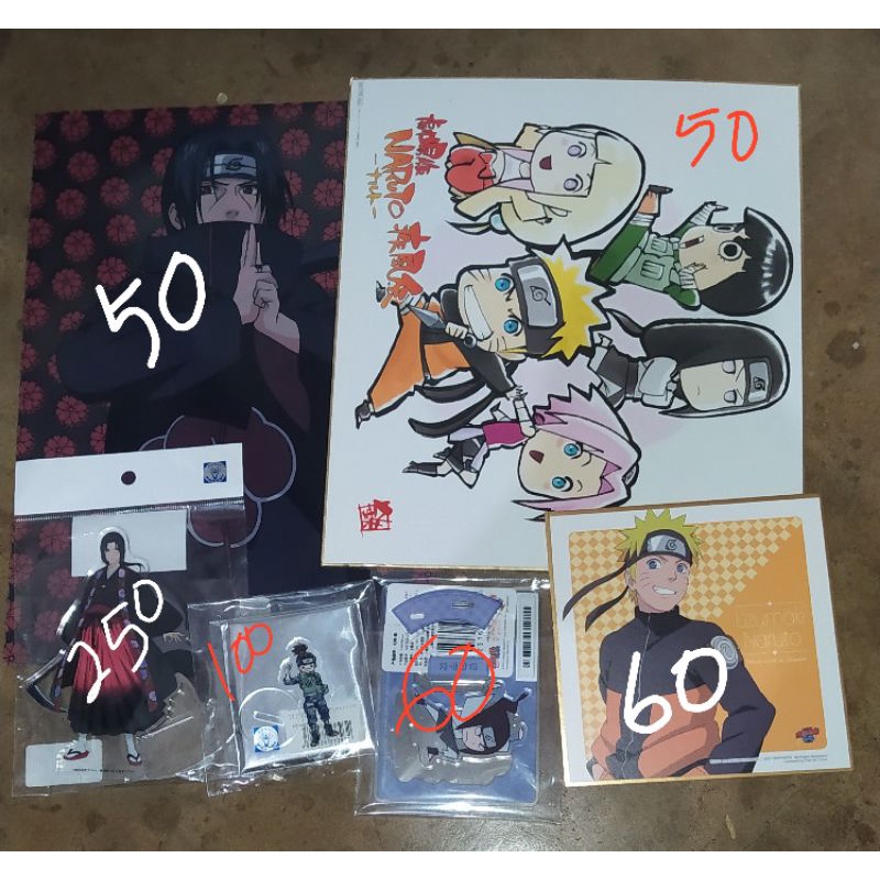 Jual ALL ABOUT MERCH NARUTO (STANDEE, SHIKISHI, CLEARFILE) | Shopee ...