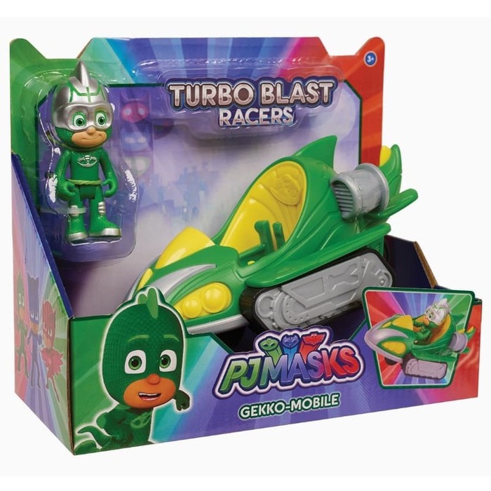 Jual PJ Masks Gekko Mobile Turbo Blast Racers Vehicles Pjmasks | Shopee ...