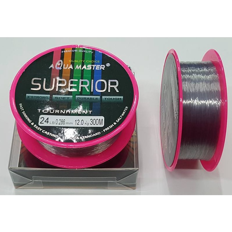 Jual SENAR / LINE MONO AQUA MASTER SUPERIOR (Color GREY) | Shopee Indonesia