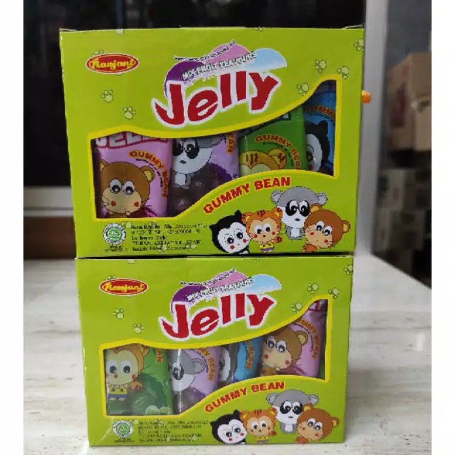 Jual Jelly Gummy Bean Youka box isi 30 sachet | Shopee Indonesia