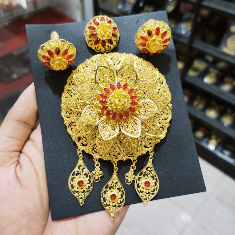 Jual bros bali kelopak bulat | Shopee Indonesia