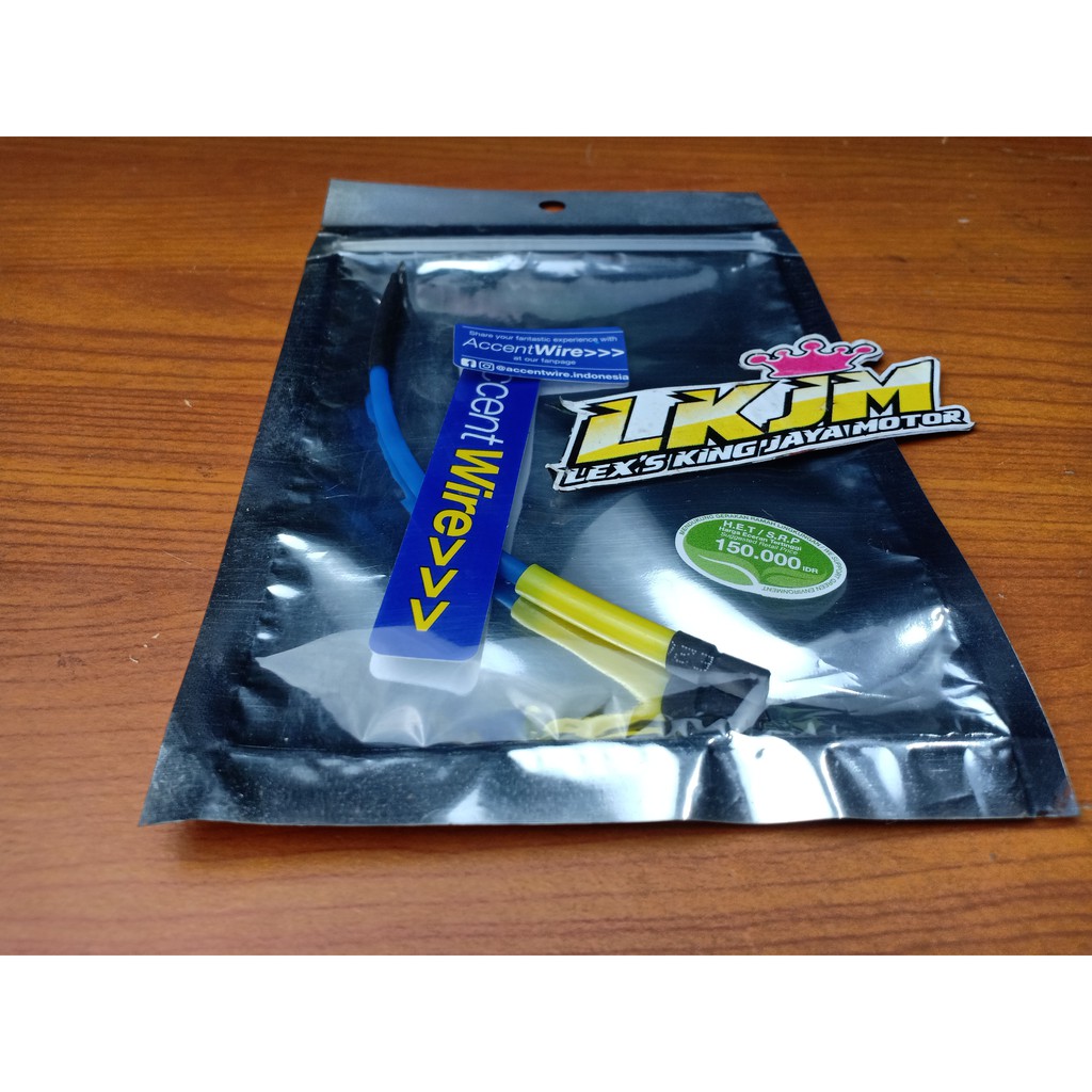 Jual KABEL SETAN MRK ACCENT WIRE (BIRU) | Shopee Indonesia