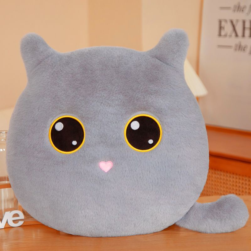 Jual 40cm Bantal Kawai Kucing Bulat Mainan Mewah Boneka Lembut Bantal ...