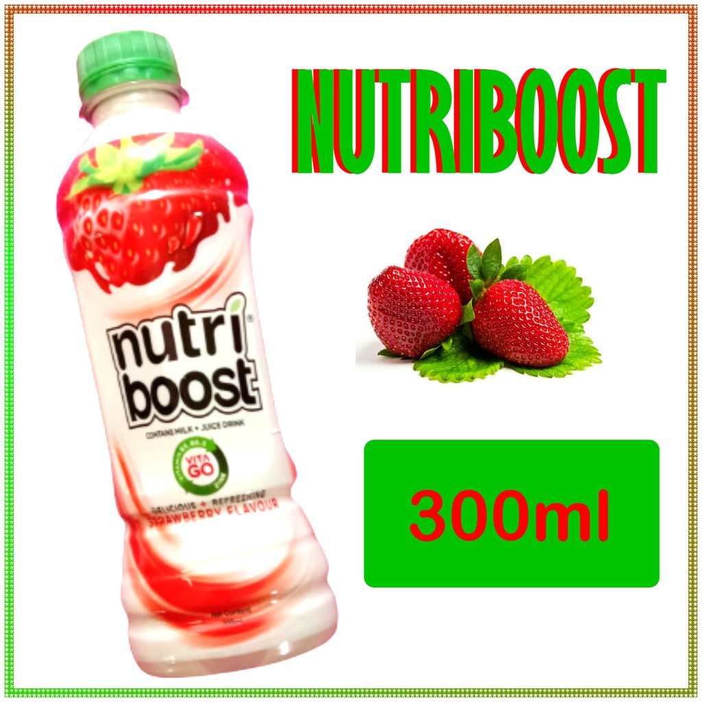 Jual Nutriboost Minuman Mengandung Susu dan Sari Buah Stroberi Segar ...