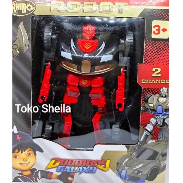 Jual Mainan Anak Boboiboy Robot Warna Merah Hitam | Shopee Indonesia