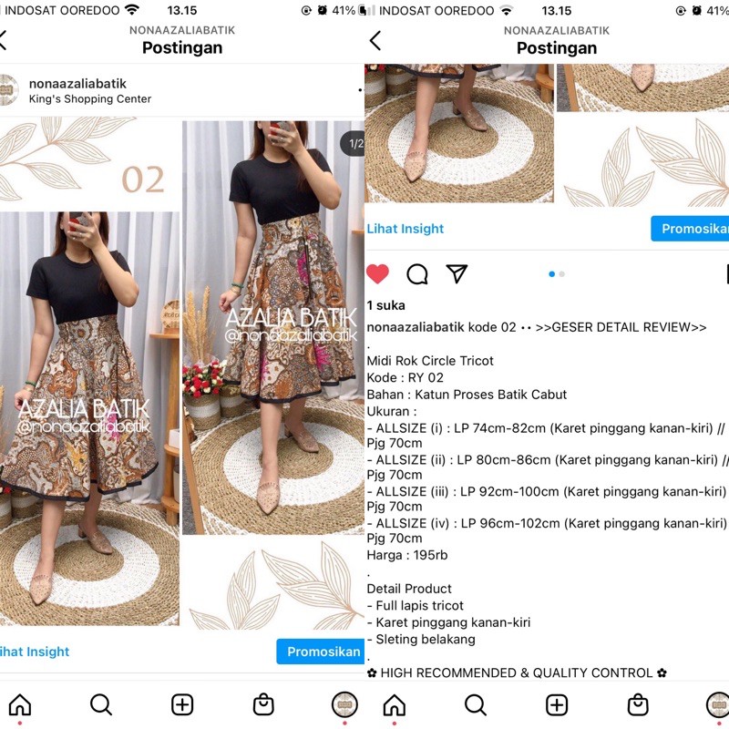 Jual 0200 midi rok circle RY 02 (96-102cm) | Shopee Indonesia