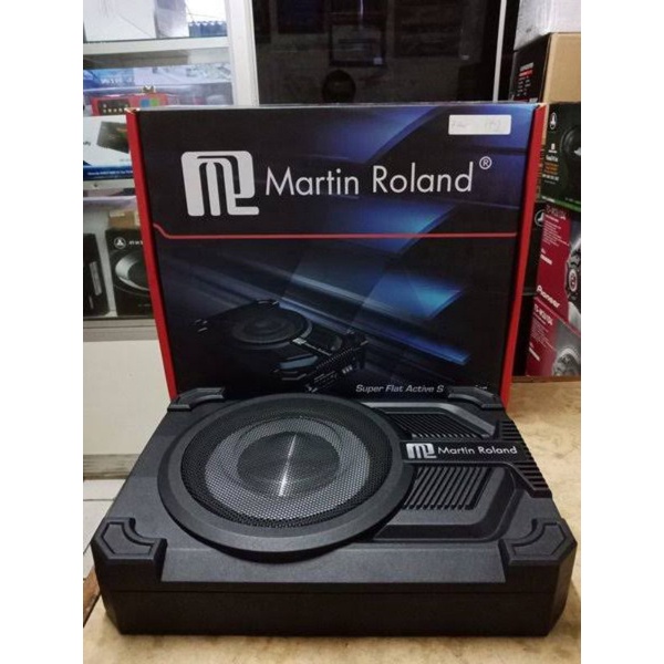 Jual Subwoofer Kolong Aktif Martin Roland With DSP Basstube Under Seat ...