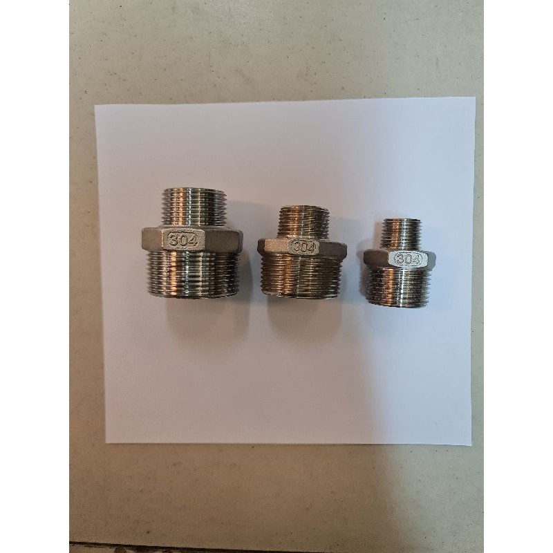 Jual Double Nepel Reducer / Nepel Reducer Stainless 304 1 1/4 x 1" inch | Shopee Indonesia