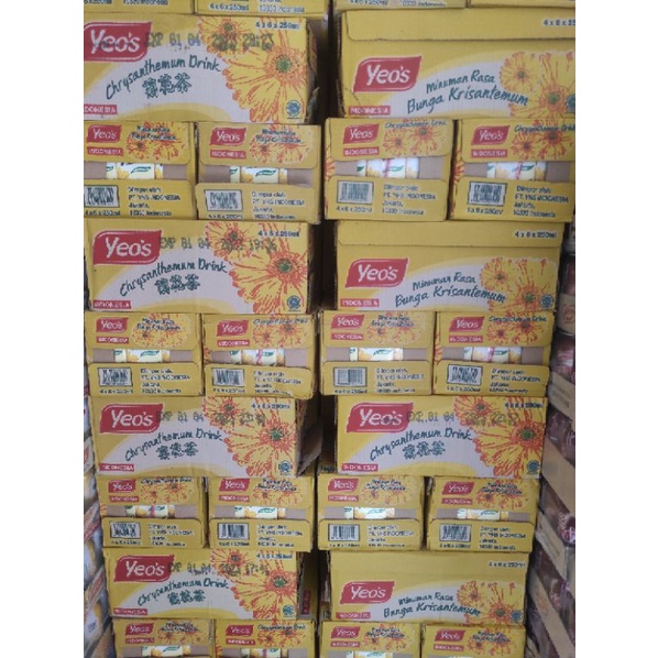 Jual Minuman yeos chrysanthemum kotak isi 24 | Shopee Indonesia Jual Minuman yeos chrysanthemum kotak isi 24 | Shopee Indonesia