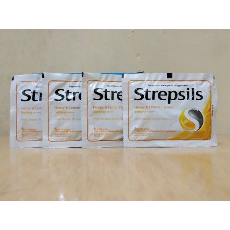 Jual Strepsils Honey & Lemon Soothing Strepsil Isi 6 Butir | Shopee ...