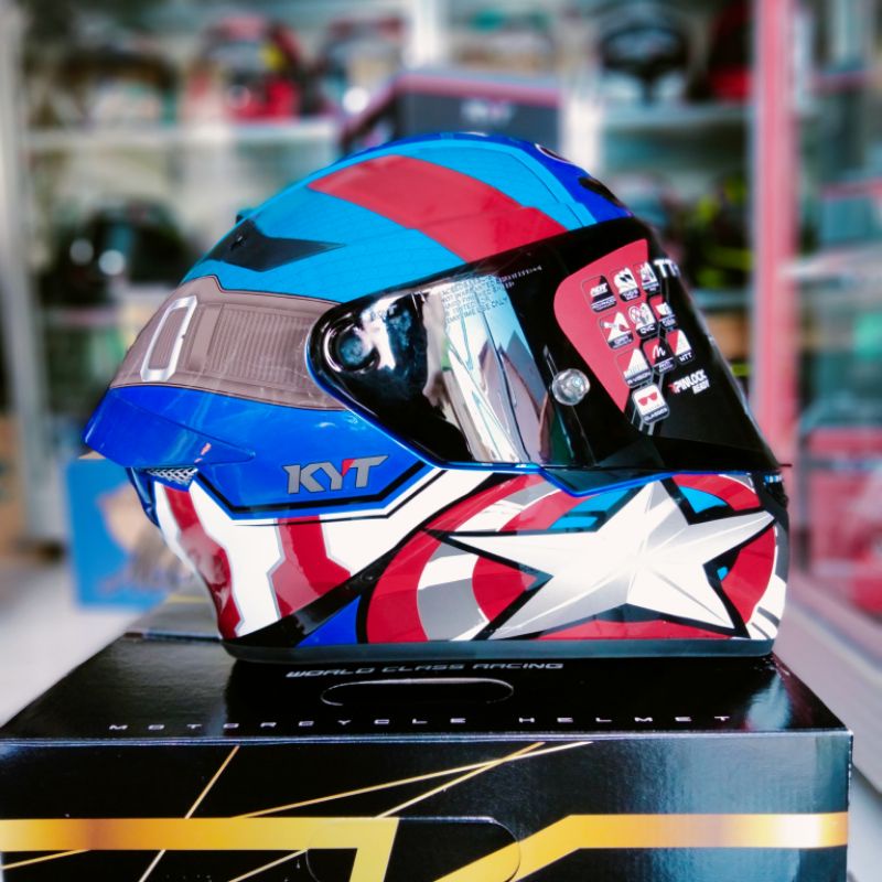 Jual TT COURSE CAPTAIN AMERICA TT COURSE LIMITED EDITION TTC CAPTAIN ...