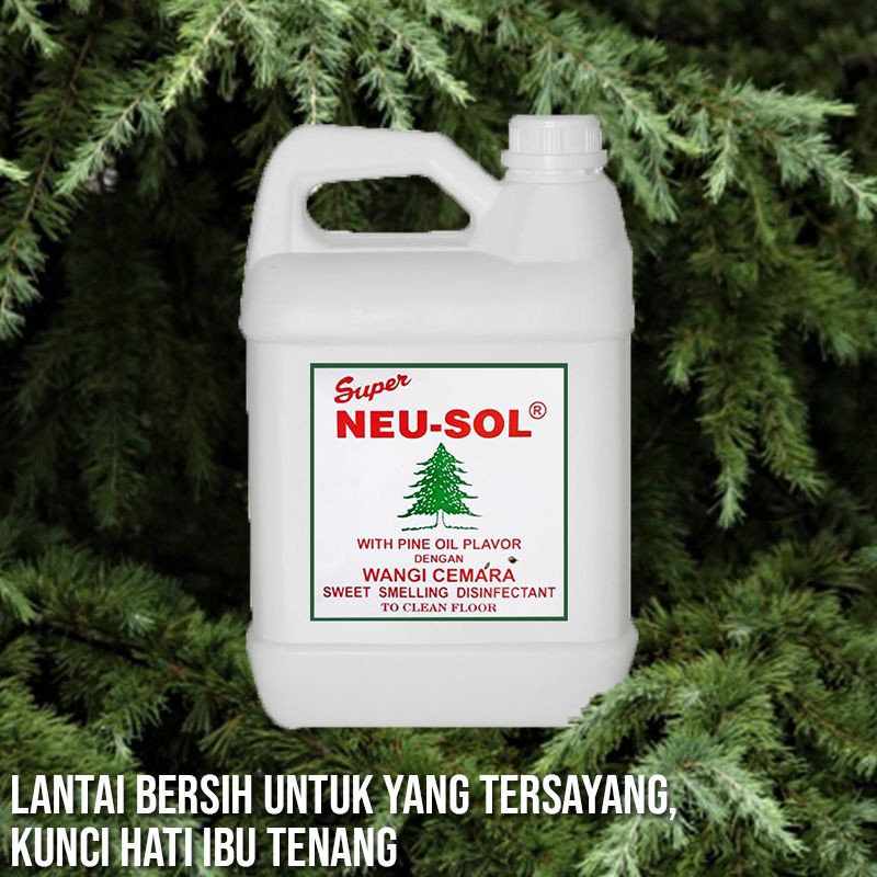 Jual Karbol Pembersih lantai Disinfectant Neusol 5 liter - instant ...