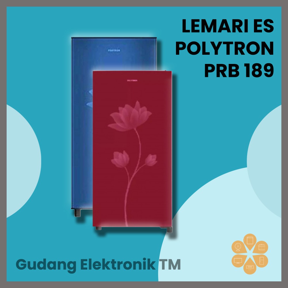 Jual Lemari Es Kulkas 1 Pintu POLYTRON PRB 189 | Shopee Indonesia