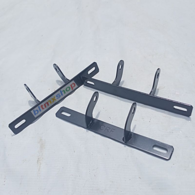Jual dudukan plat nomer depan blakang crf 150 l dudukan plat nomor besi ...