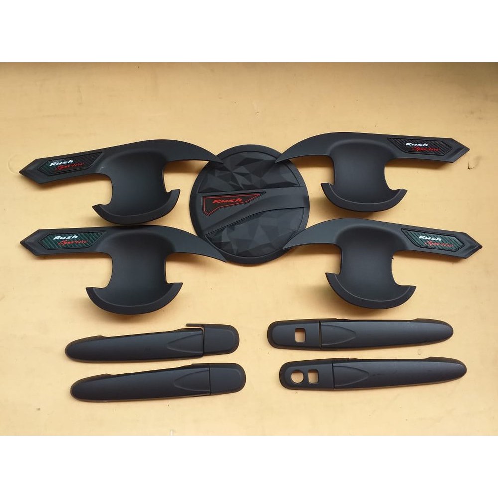 Jual Outer dan handle dan caver tangki HITAM DOFF MOBIL all new Rush ...