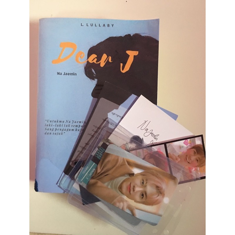 Jual novel dear j (jaemin jeno) wattpad preloved | Shopee Indonesia