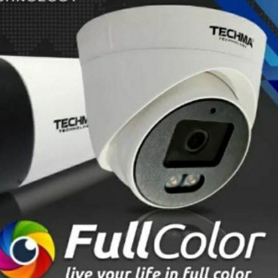 Jual kamera CCTV indoor 2 MP fullcolor techma inddor | Shopee Indonesia