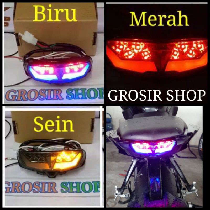 Jual STOP LAMP LED MT15 / LAMPU STOP BELAKANG LED MT15 / STOPLAMP PLUS ...