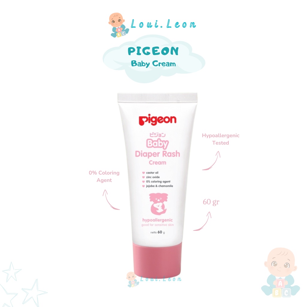 Jual PIGEON Baby Cream 60Gr l Pigeon Diaper Rash Cream l Pigeon Diaper ...