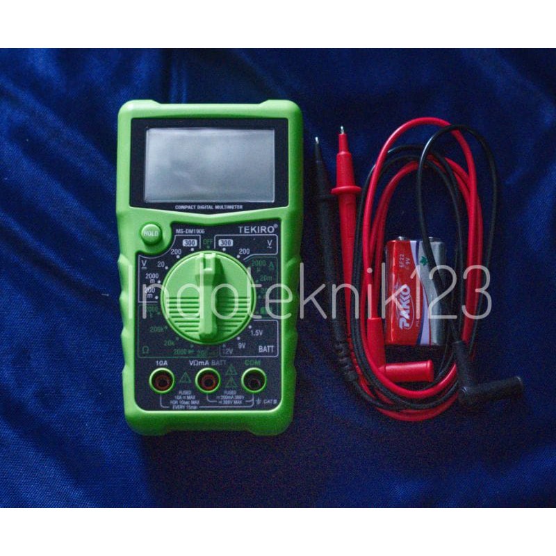 Jual Digital Multimeter / AVO Meter TEKIRO | Shopee Indonesia