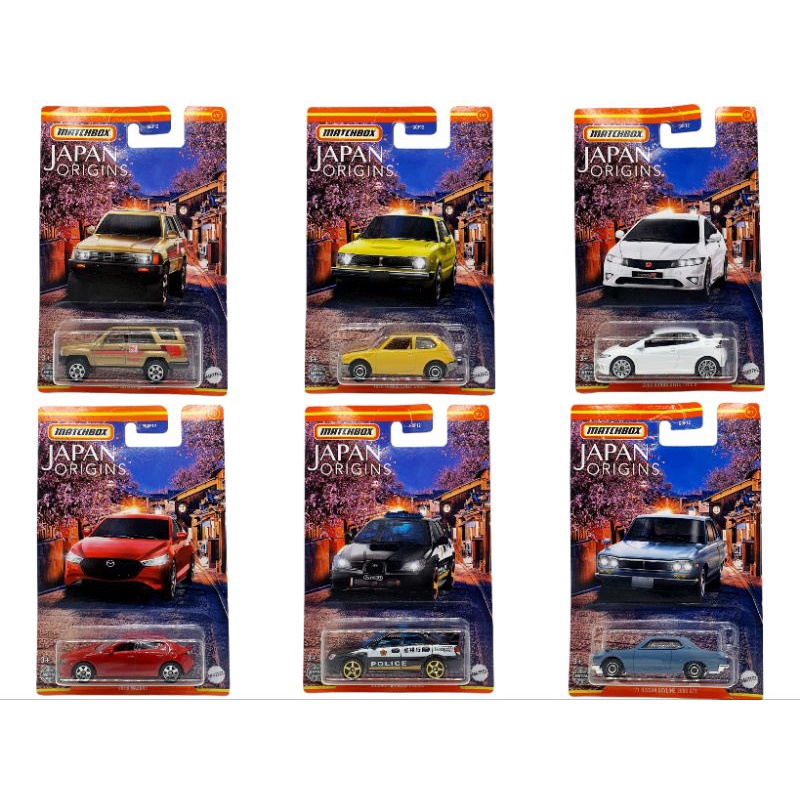 Jual Matchbox Japan Origins Series Set 6 Original Mattel Diecast ...