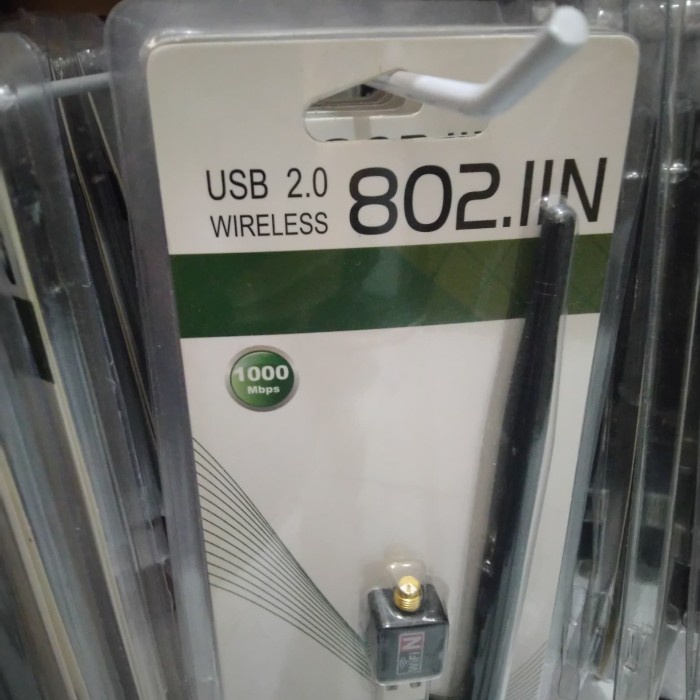 Jual USB Dongle Wireless WIFI Receiver USB Adapter 802.11N 150Mbps Antenna | Shopee Indonesia