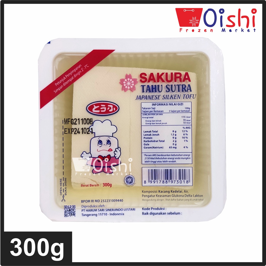 Jual Sakura Tahu Sutra 300g | Shopee Indonesia