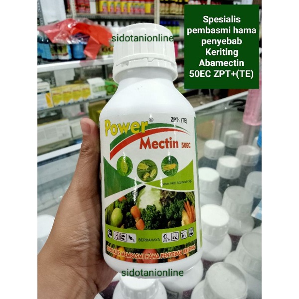 Jual Power Mectin 500ML INSEKTISIDA ABAMECTIN 50EC ZPT+(TE) | Shopee ...
