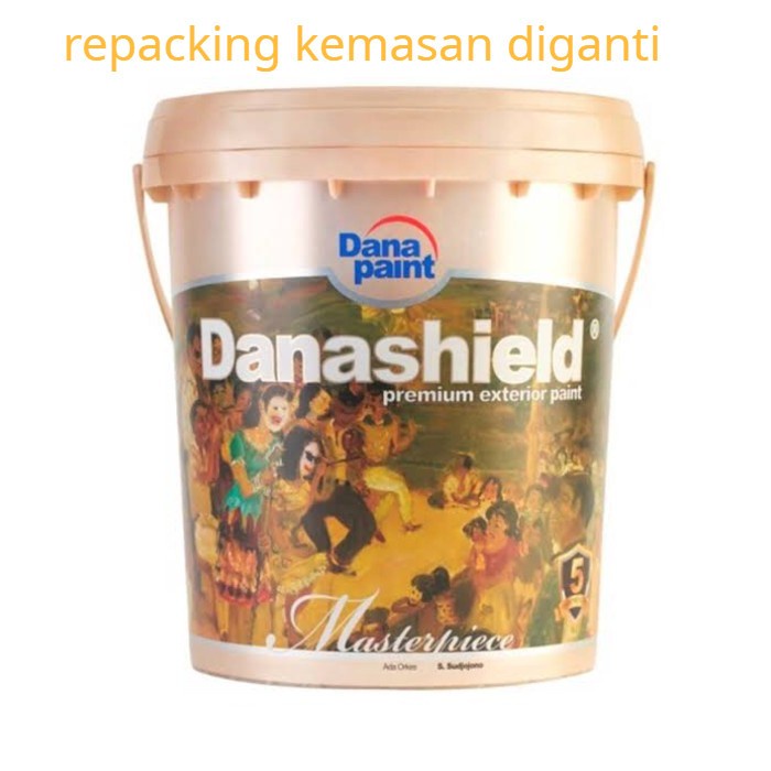 Jual per 1kg CAT TEMBOK DANASHIELD hitam DANAPAINT repacking kemasan ...
