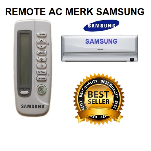 Jual Remote Remot CONTROL AC Sasmung Original ASLI 100 % Untuk Remote ...