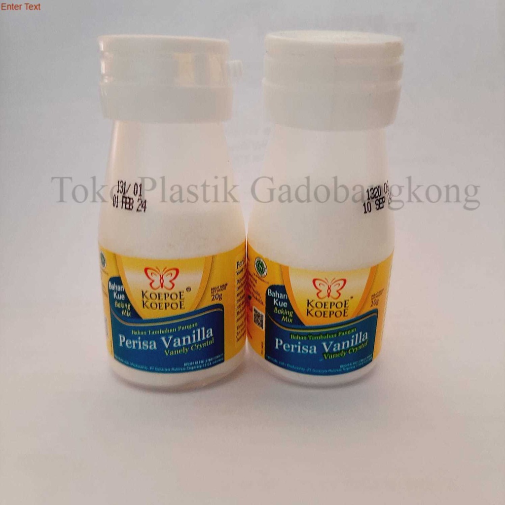 Jual Perisa vanilla vanila vanili crystal koepoe koepoe 20gram | Shopee ...