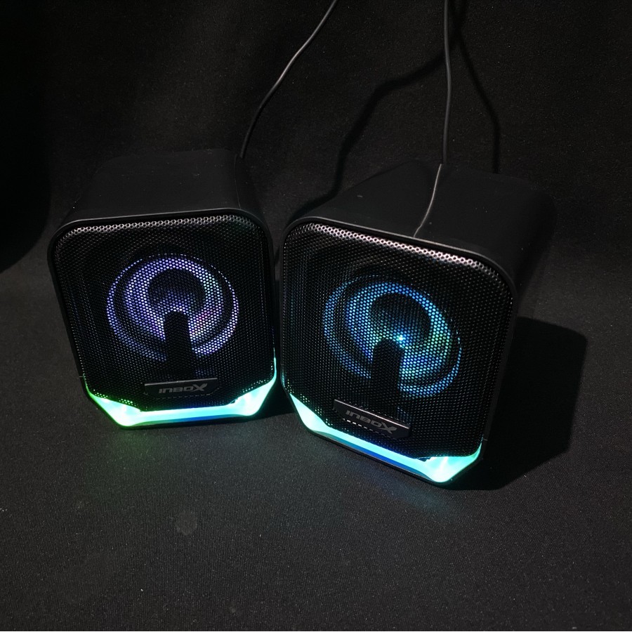 Jual Speaker gaming Super BASS INBOX GS-03 MAXIMUS GS03 USB RGB ...
