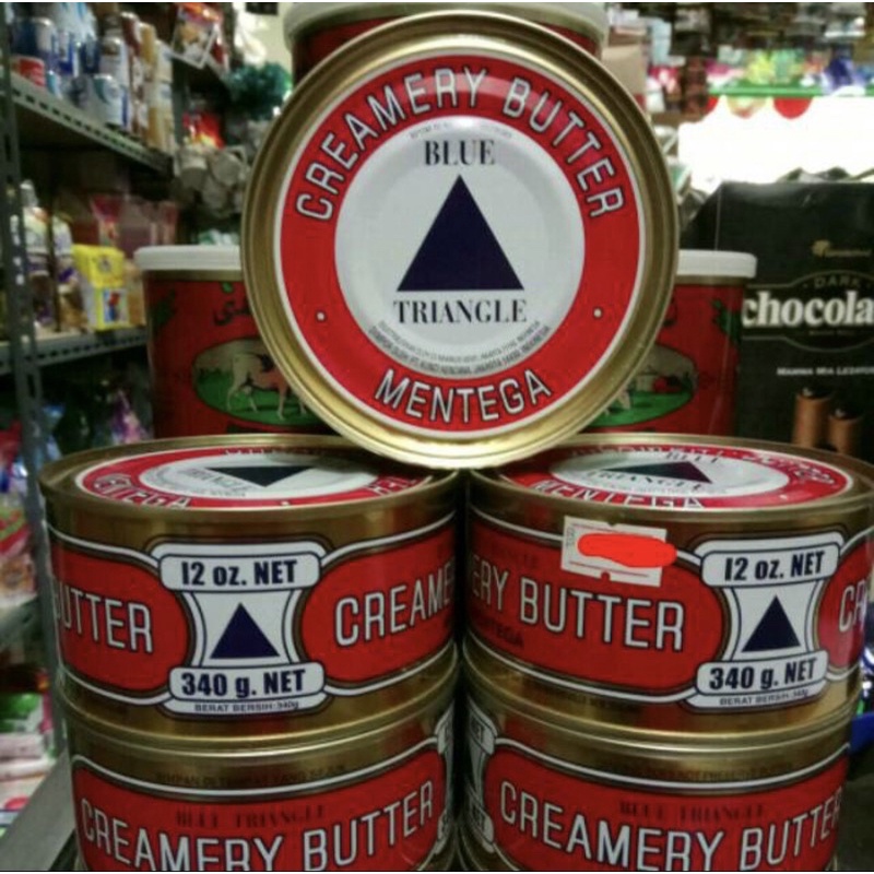 Jual Blue Triangle Creamery Butter 340gr | Segitiga Butter 340gr ...
