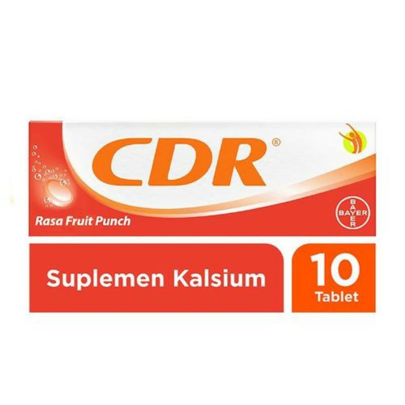 Jual CDR Effervescent FRUIT PUNCH [10 Tablet] | Shopee Indonesia