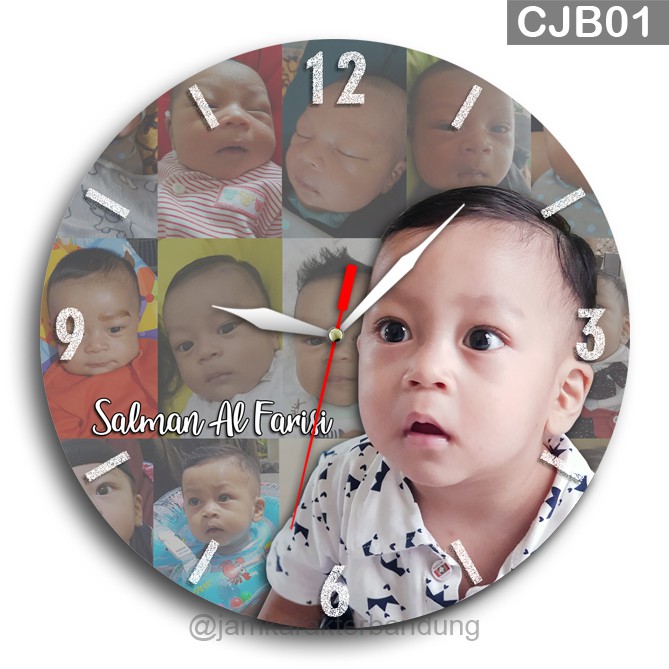 Jual Jam Karakter Bandung - Jam Dinding Custom Foto Pernikahan Wisuda ...