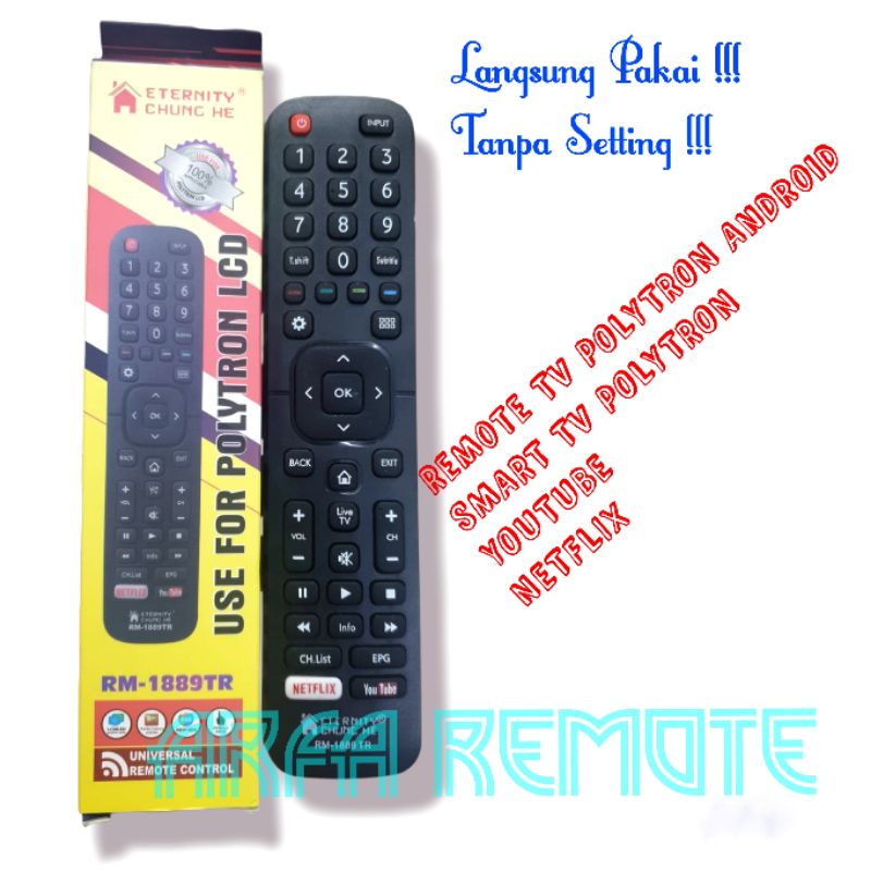 Jual Remote LED POLYTRON SMART TV POLYTRON | Shopee Indonesia