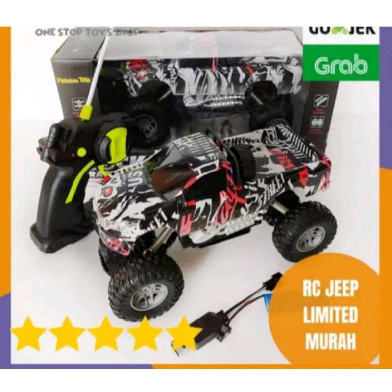 Jual Mobil Remote Control OffRoad RC Car Jeep Rock Crawler Pick Up ...