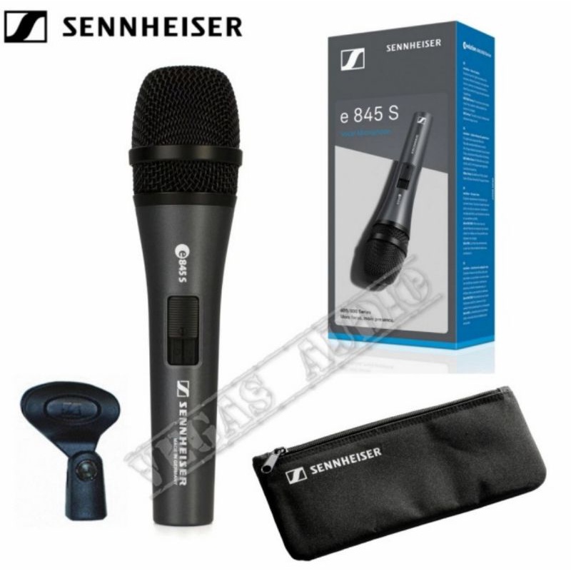 Jual SENNHEISER E845S MICROPHONE DYNAMIC CARDIOID CABLE ORIGINAL | Shopee Indonesia